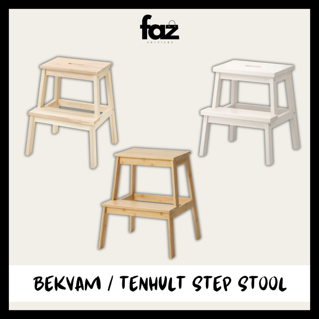 IKEA BEKVAM TENHULT Step stool | Shopee Malaysia