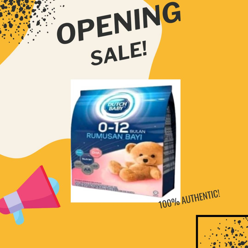 EXP 2026 DUTCH BABY STEP 1 300G | Shopee Malaysia