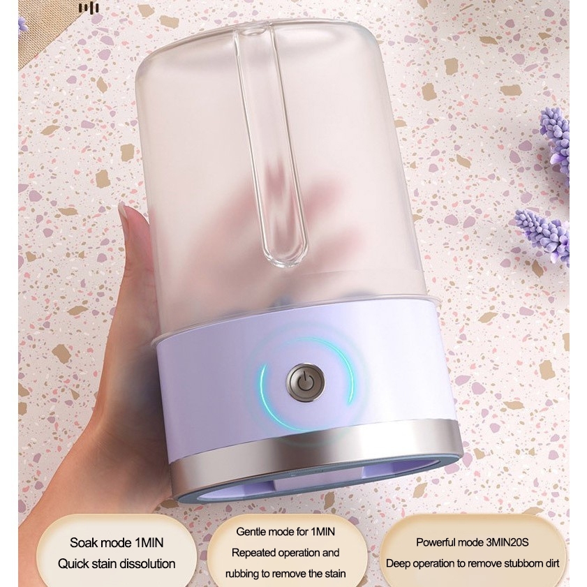 Portable quick mini washing machine underwear panties laundry cup ...