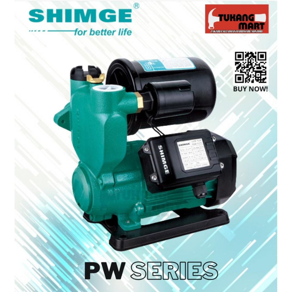 PW125 AUTOMATIC SELF-PRIMING PERIPHERAL PUMPS | Shopee Malaysia
