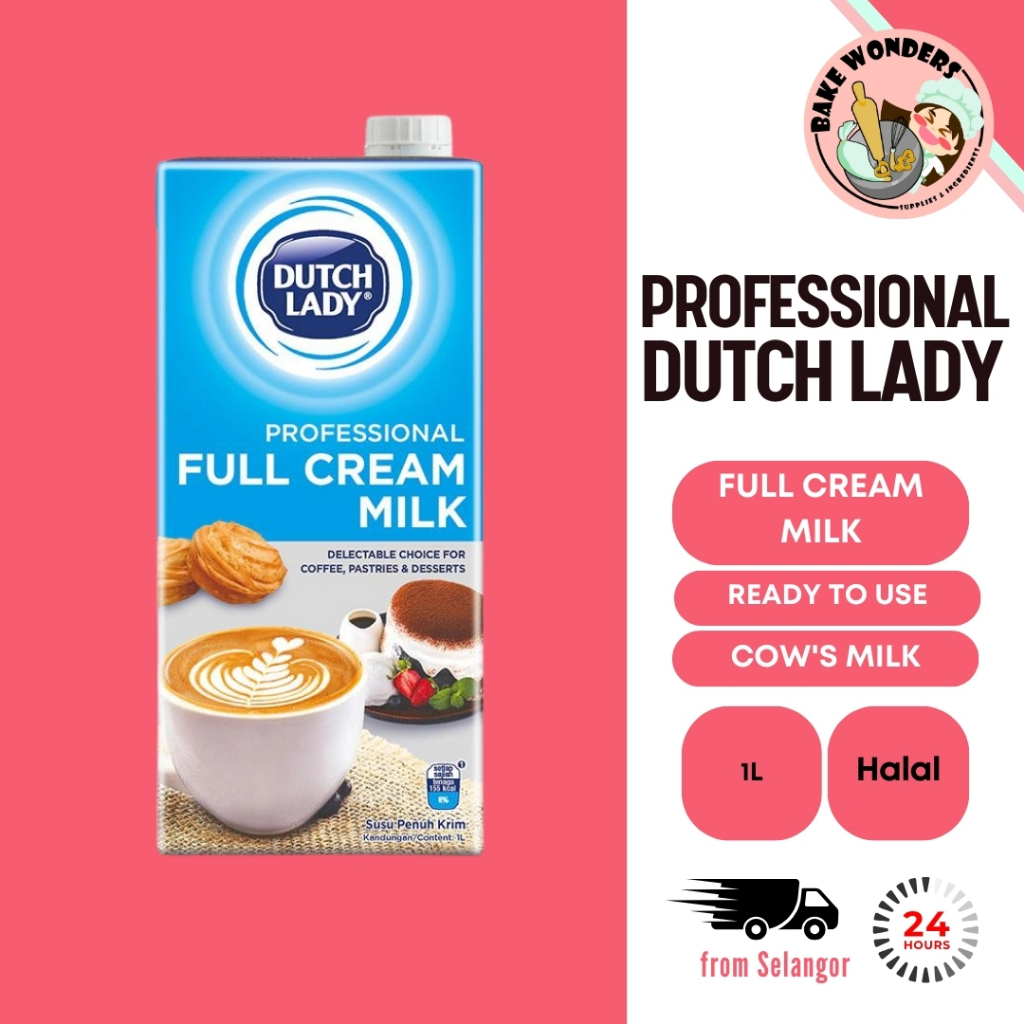 Dutch Lady Professional Full Cream Milk/ Dutch Lady Full Cream Milk ...