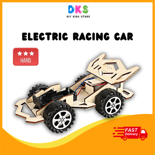 【ELECTRIC RACING CAR】Projek RBT DIY Kids Science STEM Education Physic ...