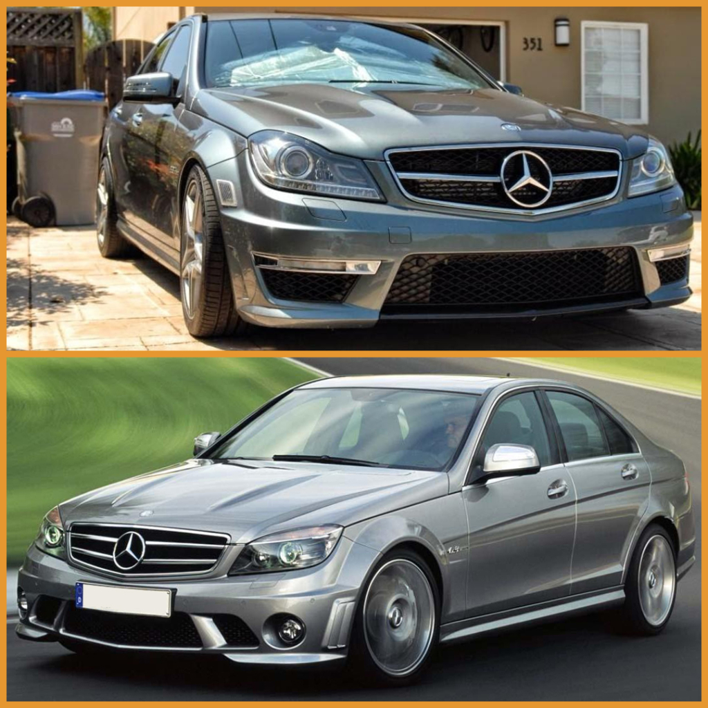 Mercedes Benz C Class W204 C63 AMG Bonnet Hood ( For Original C63 AMG ...