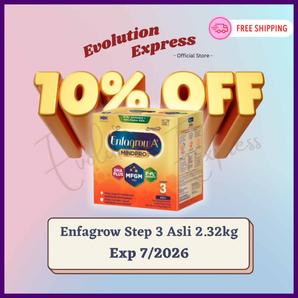 Enfagrow A+ Step 3 Original ( 2.32kg / 2.52kg ) Exp 7/2026 | Shopee ...