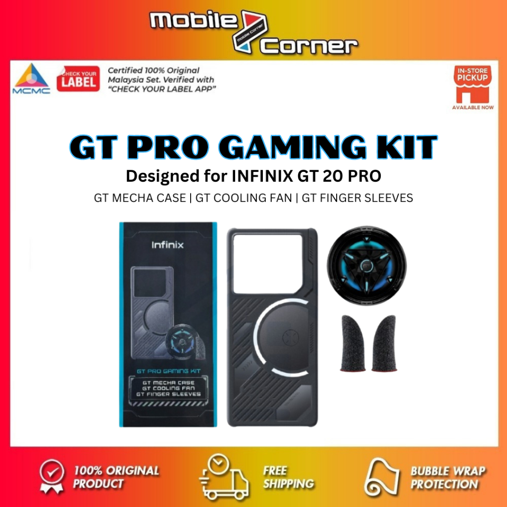 (READY STOCK) INFINIX GT PRO GAMING KIT | Designed for INFINIX GT 20 ...
