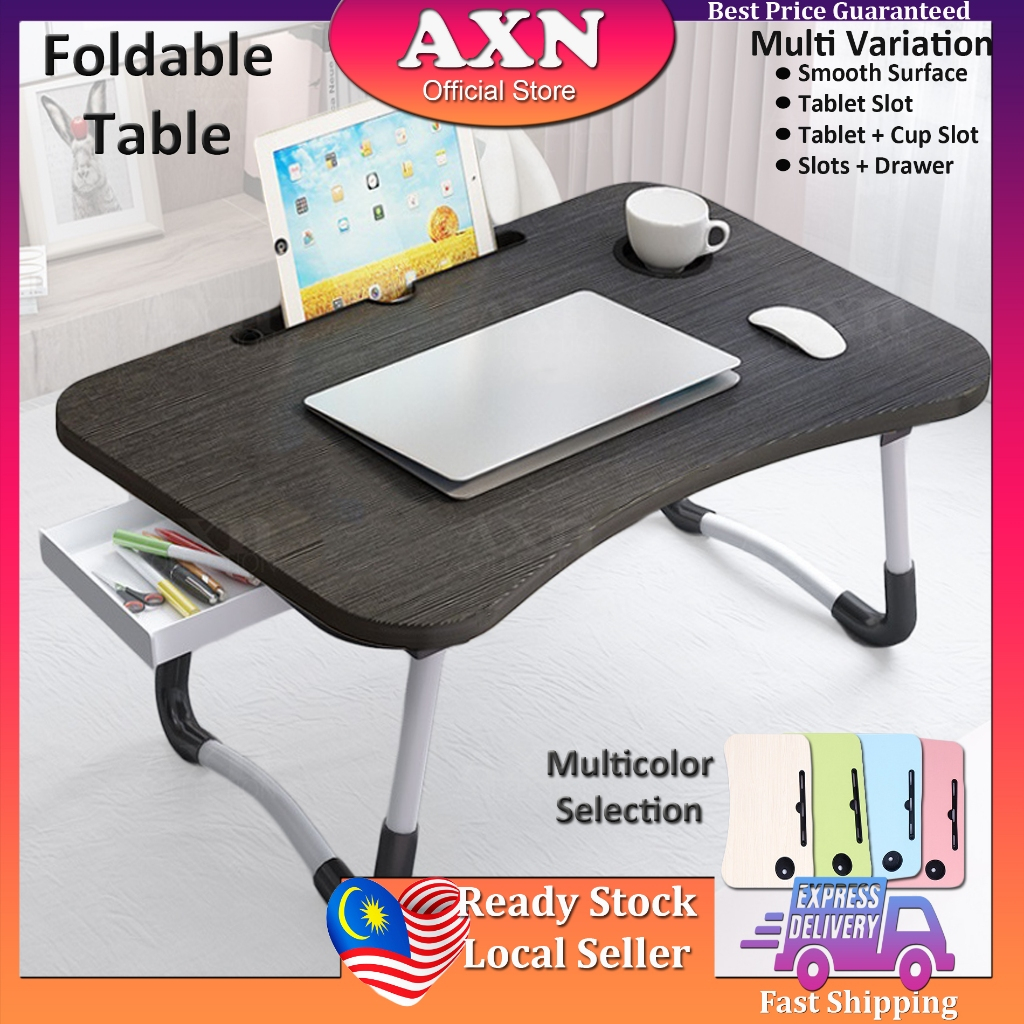AXN Foldable Table Anti-slip Mini Table Laptop Notebook Meja Lipat ...