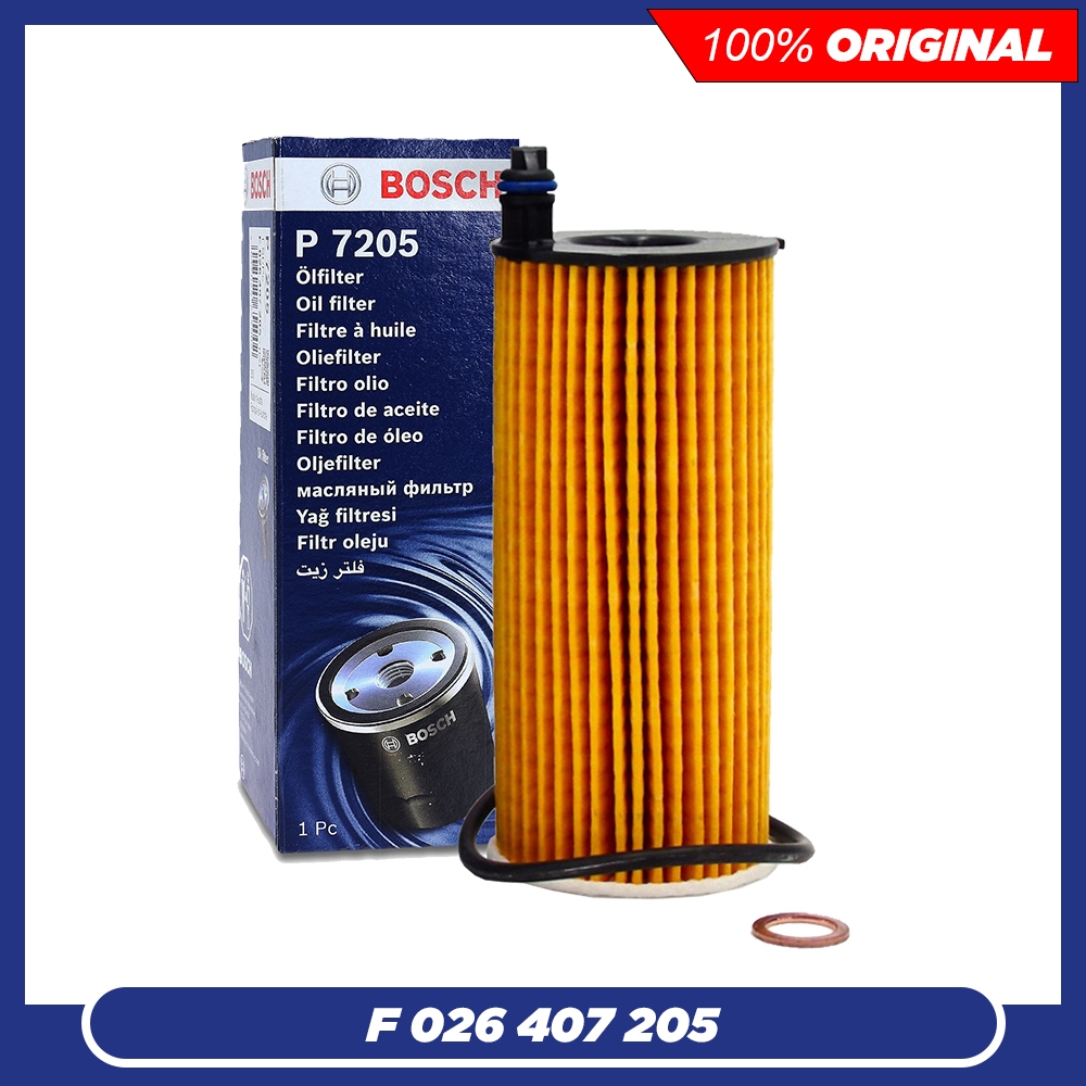 BOSCH OIL FILTER 7205 - BMW F10 F15 F20 F25 F30 F34 G30 G20 320i 320D ...