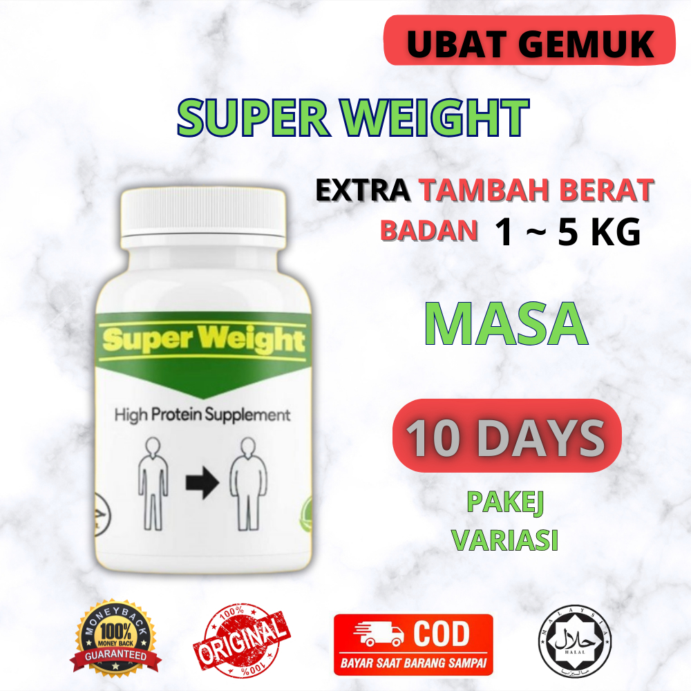 Obat Gemuk Badan Original Super Weight Appeton Weight Gain Vitamin ...