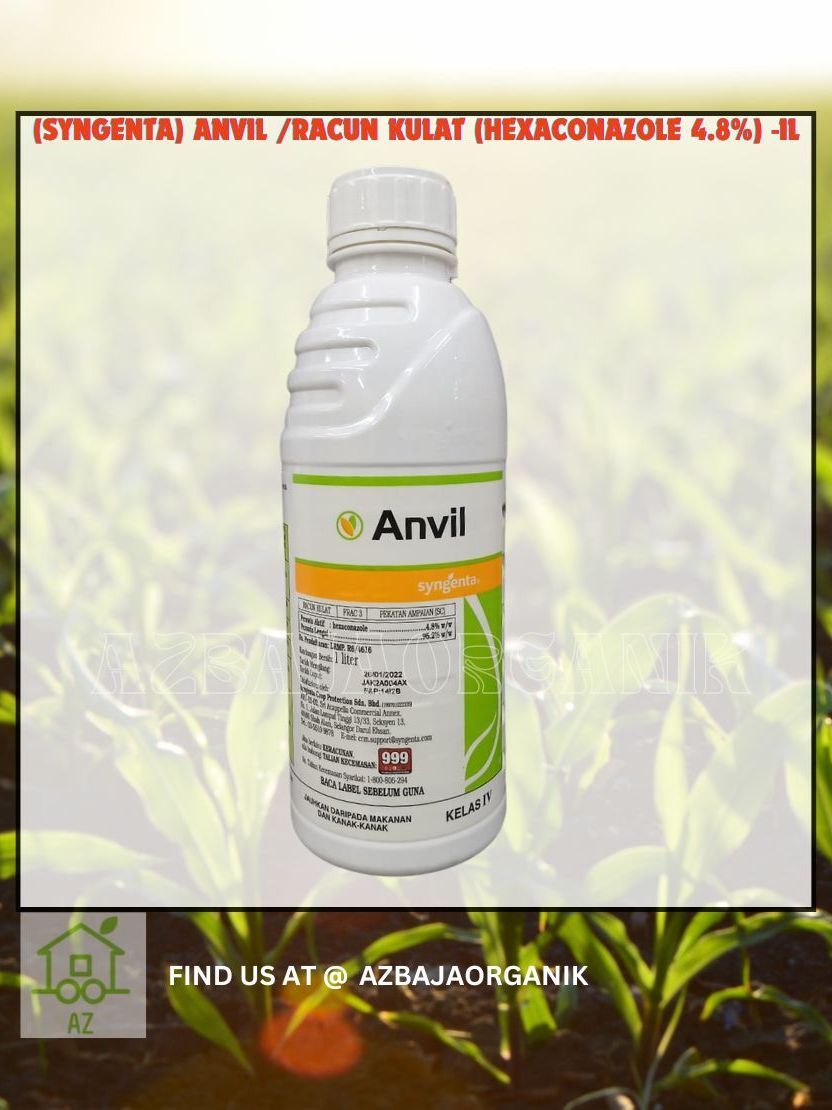 (SYNGENTA) ANVIL /RACUN KULAT (HEXACONAZOLE 4.8%) -1L | Shopee Malaysia