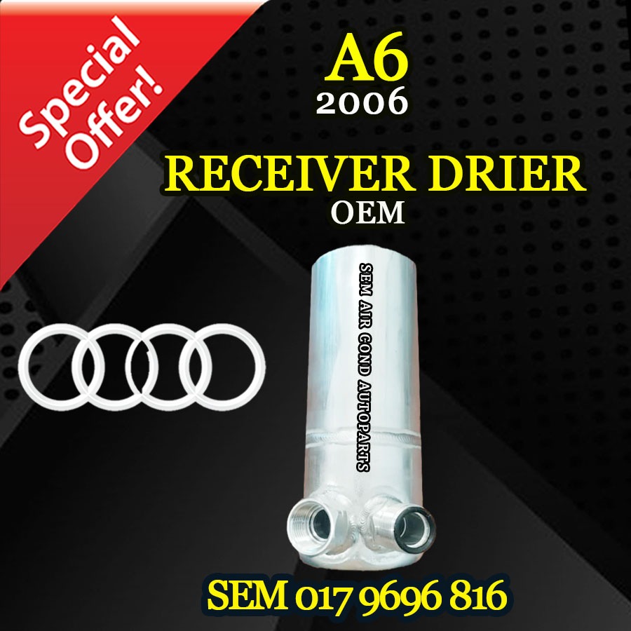 AUDI A6 2006 YEAR OEM NEW RECEIVER DRIER/ FILTER DRYER (CAR AIRCOND ...