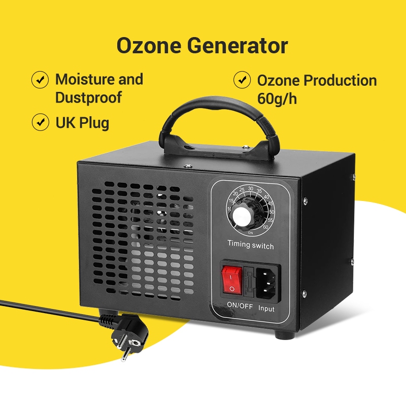 【Malaysia Stock】 Ozone Generator 220v 60g Ozone Generator Disinfection Machine /臭氧发生器 消毒机 ...