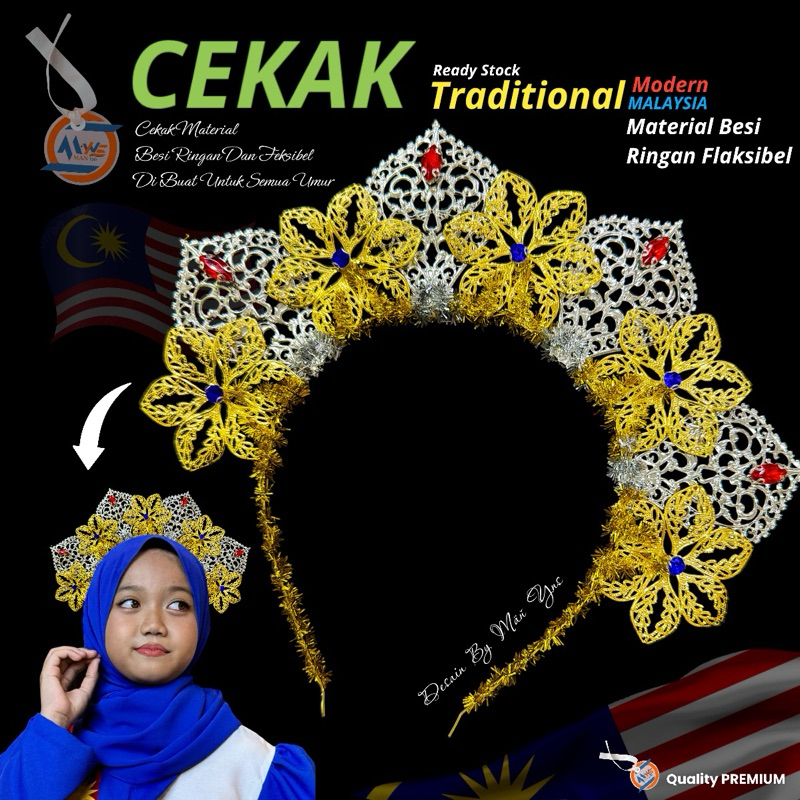 CEKAK TRADITIONAL MERDEKA MALAYSIA UNTUK DEWASA DAN KANAK KANAK FULL ...