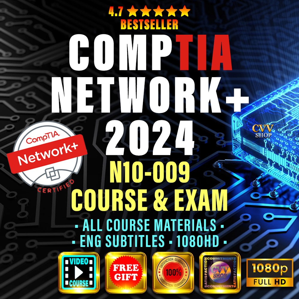 CompTIA Network+ N10-009 - Programming Course & Practice Exam ...