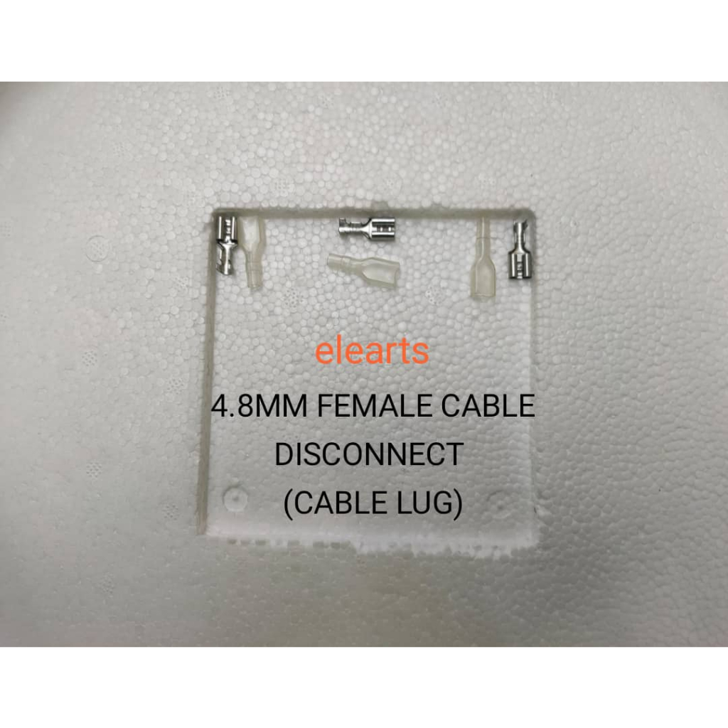 4.8MM / 6.3MM FEMALE CABLE DISCONNECT (CABLE LUG) | Shopee Malaysia