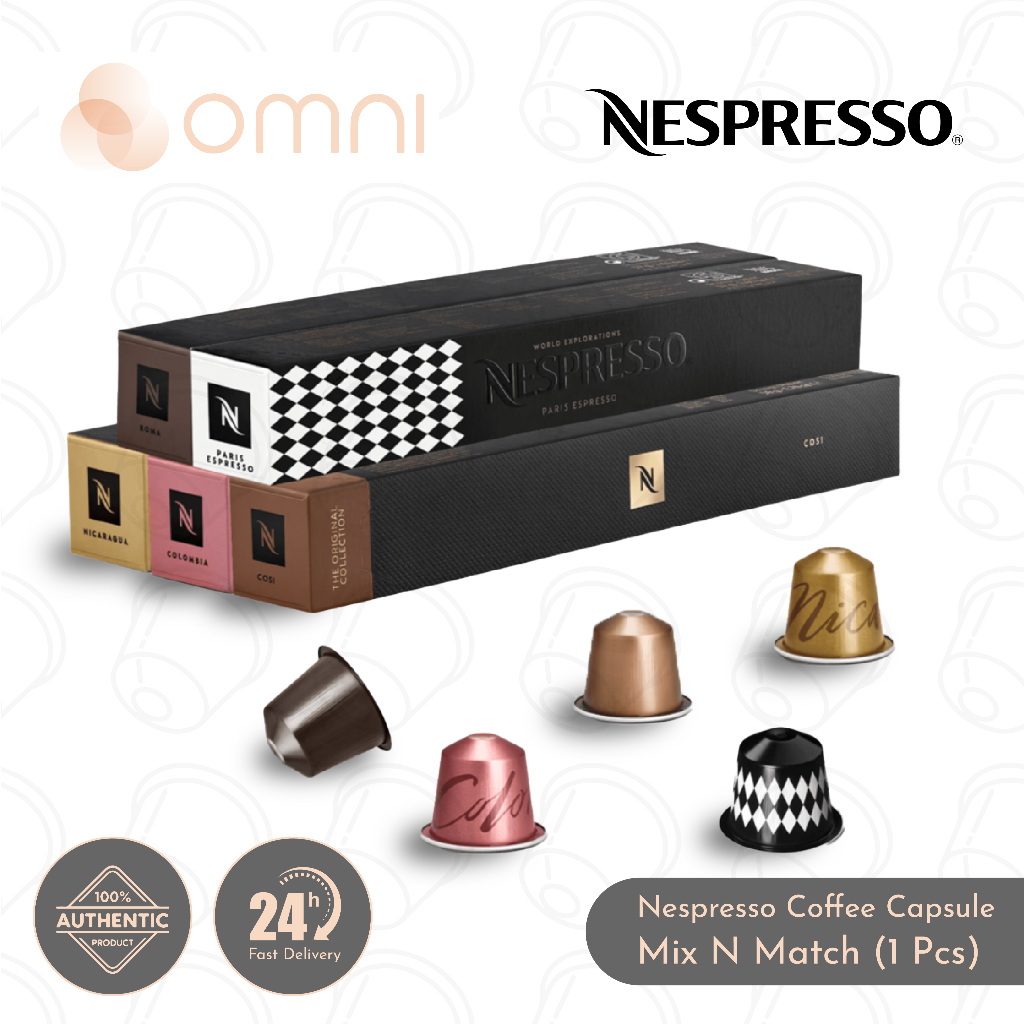 【100% Original】Nespresso Coffee Capsules - Barista Creations / Espresso ...