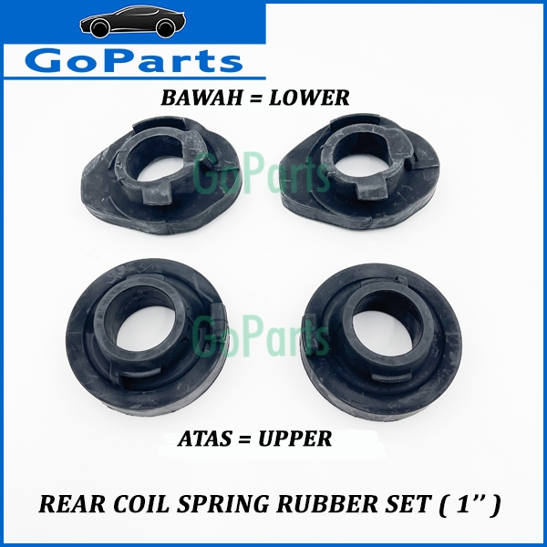 Rear Upper & Lower Coil Spring Rubber 1 Inch Honda City Gm T9a Hrv T7a ...