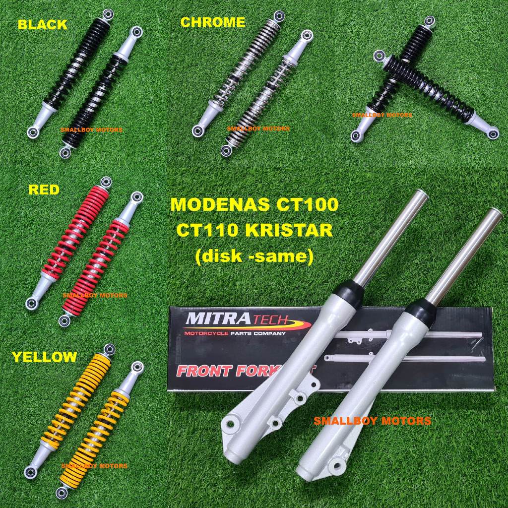 MODENAS CT100 CT110 KRISTAR DISC FRONT REAR MONOSHOCK ABSORBER MONO ...