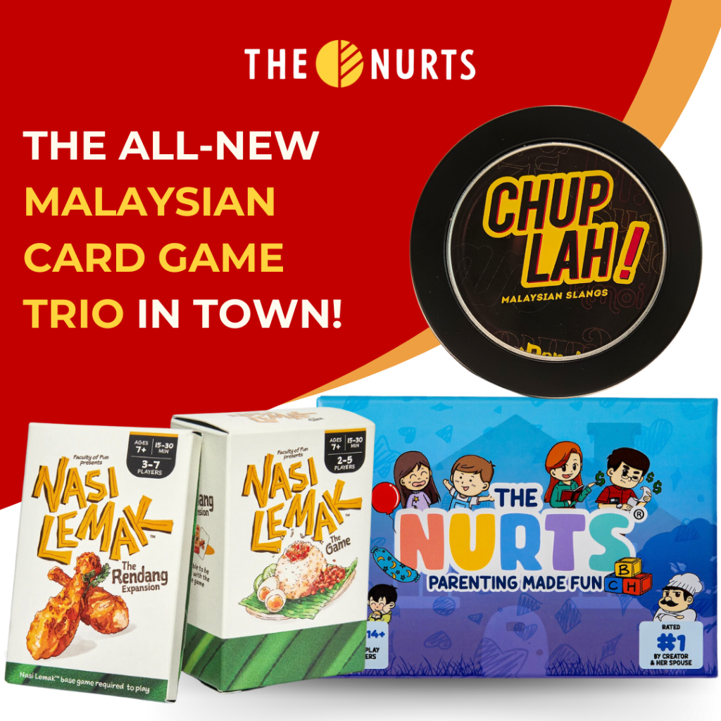 Malaysian Card Game Trio! | Nasi Lemak the Game, The Nurts Card Game ...