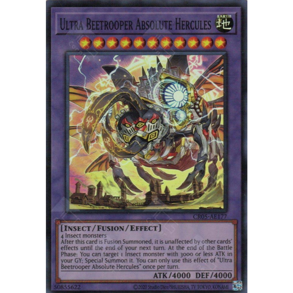CR05-AE177 Ultra Beetrooper Absolute Hercules (SR) | Shopee Malaysia