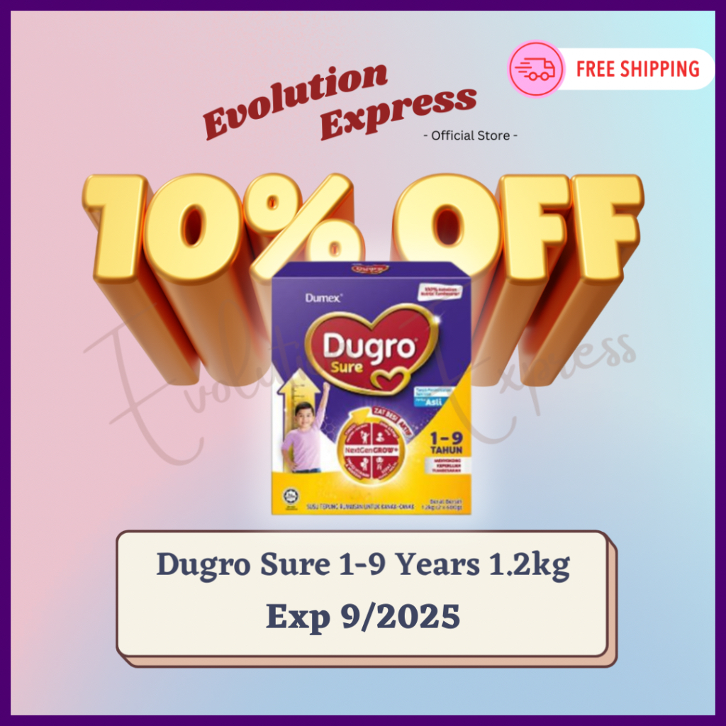 Dumex Dugro Sure (1.2kg/600g) Exp 9/2025 | Shopee Malaysia