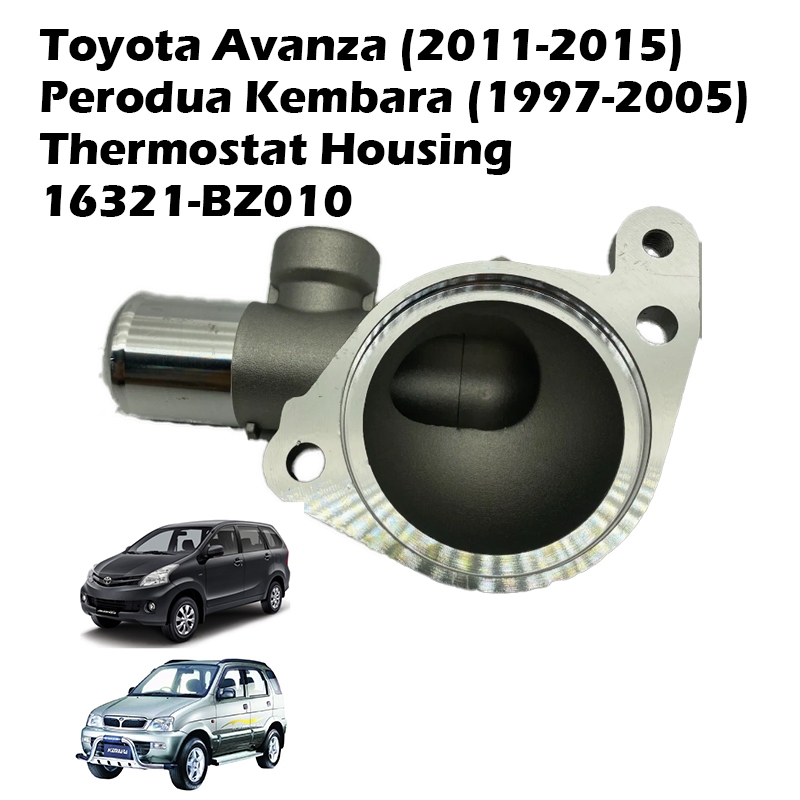 Toyota Avanza 1.3 / Perodua Kembara 1.3 Thermostat Housing 16321-BZ010 ...