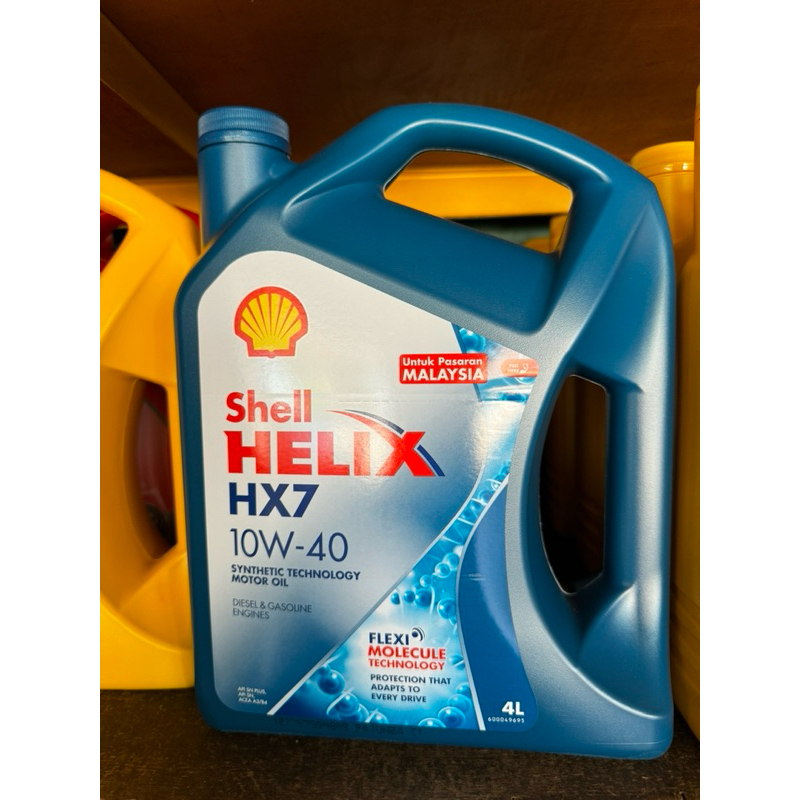 Shell HELIX HX7 10W-40 Semi Synthetic Engine Oil 4L | Shopee Malaysia