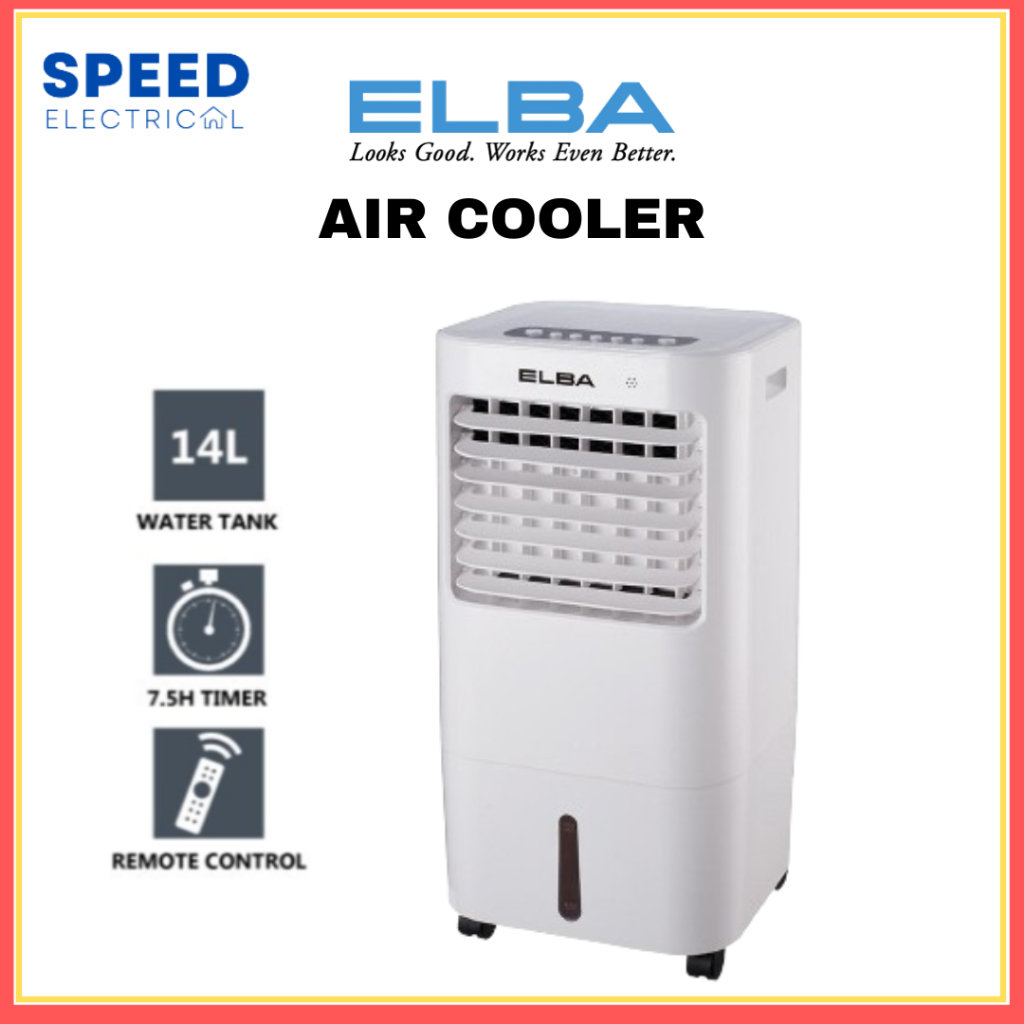 ELBA AIR COOLER 14L EAC-H6580RC(WH) 风扇 站立式风扇 AIR COOLER BESAR KIPAS ...