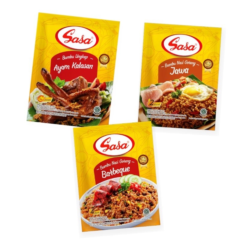 Sasa Bumbu Ayam Kalasan & Bumbu Nasi Goreng | Shopee Malaysia