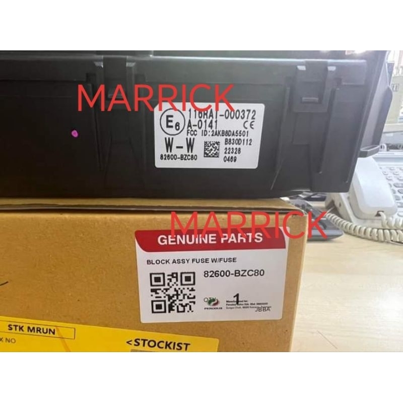 Perodua Bezza engine fuse box 82600-BZC80 Genuine | Shopee Malaysia