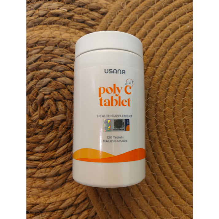 (READY STOCK) USANA POLY C EXP 2026 (100% ORIGINAL) 矿物维生素C-VITAMIN C ...
