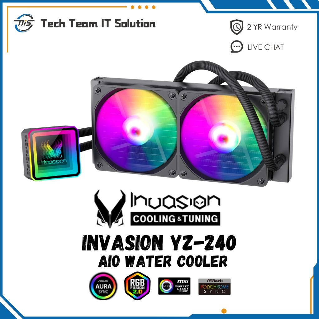Invasion YZ-240 Aio Water Cooler Square | Shopee Malaysia