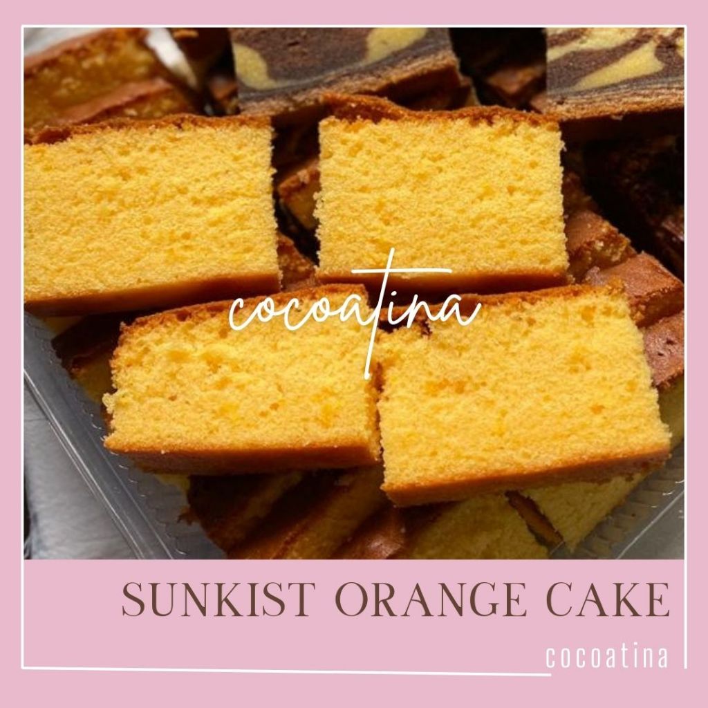 Butter Sunkist Orange Cake * Kek Oren Sunkist by Cocoatina | Shopee ...