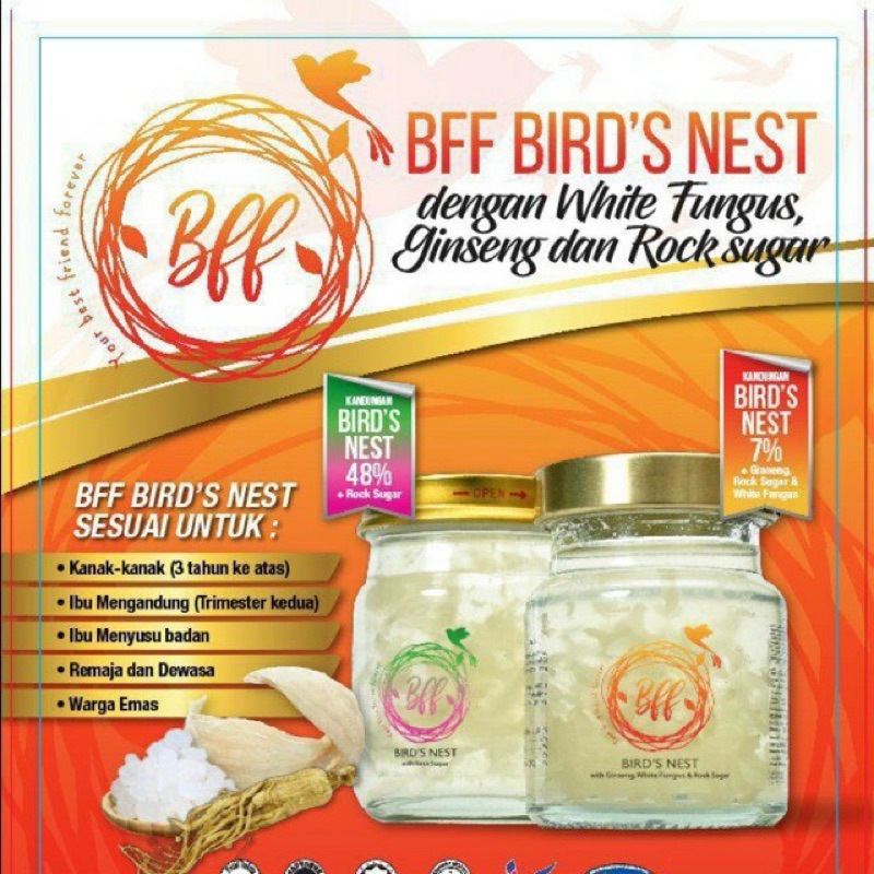 BFF BIRD’S NEST PROMO CLEARANCE | Shopee Malaysia
