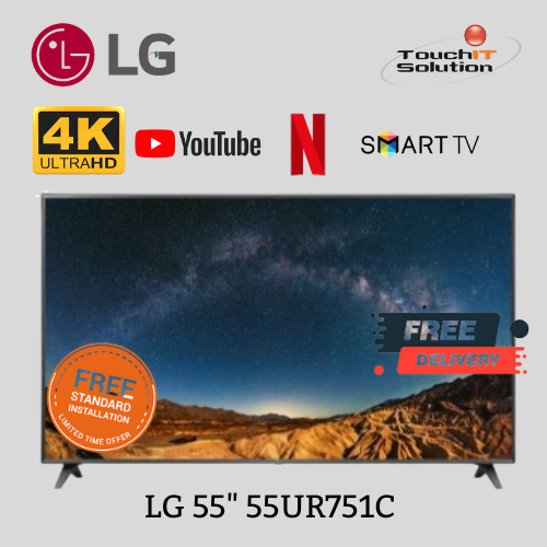 LG 55" 55UR751C 4K Ultra HD Smart TV | Shopee Malaysia