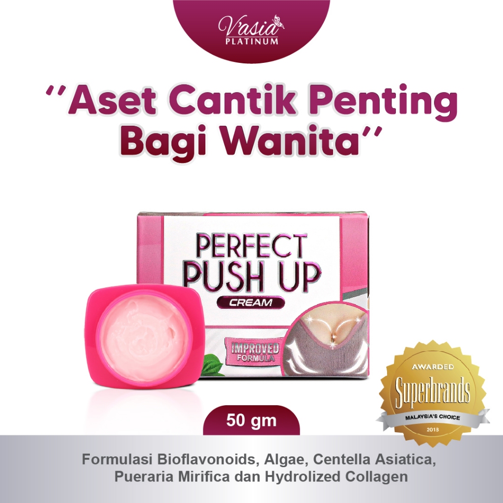 V'ASIA PERFECT PUSH UP CREAM - Aset Cantik Penting Bagi Wanita | Shopee ...