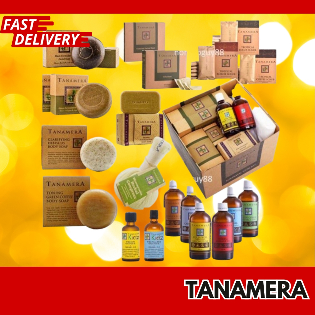 TANAMERA Herbal bath feminine sabun soap massage oil boreh scrub ...