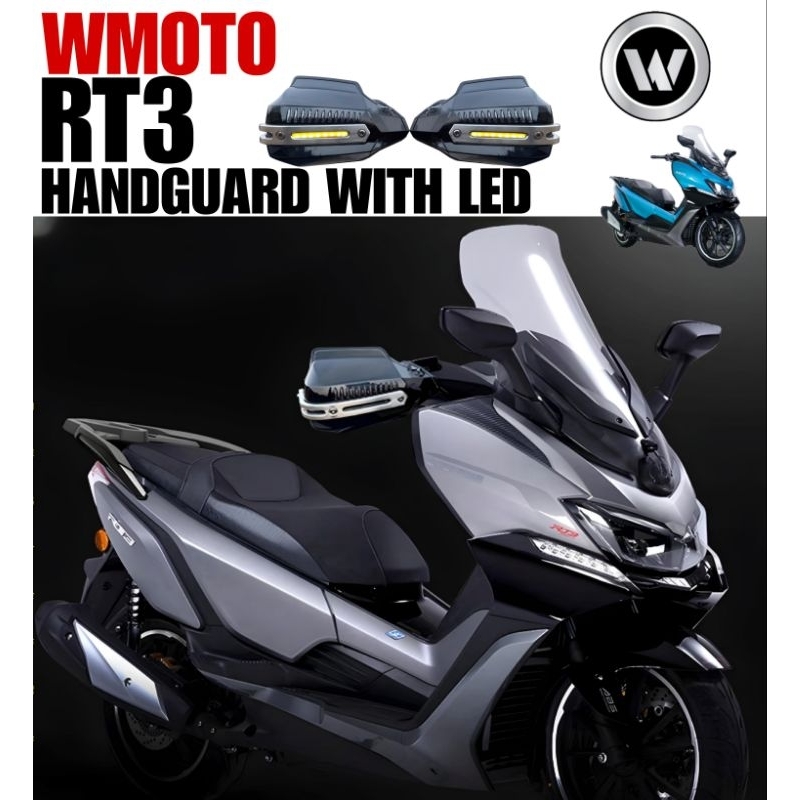 WMOTO RT3 RT 3 HANDGUARD HAND GUARD WITH LED ACCESSORIES ACCESSORY ...