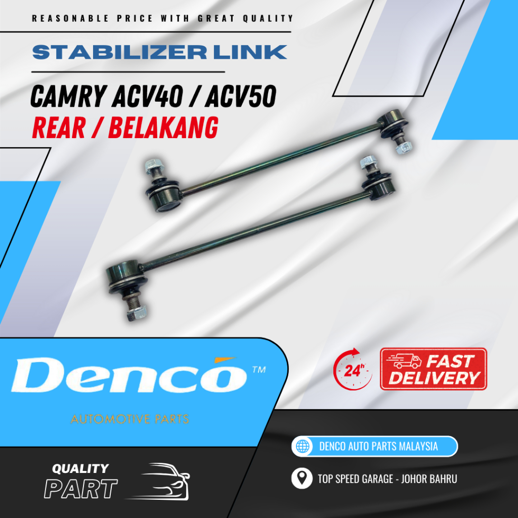 DENCO ORIGINAL - TOYOTA CAMRY ACV40 / ACV50 (REAR) SUSPENSION ABSORBER ...