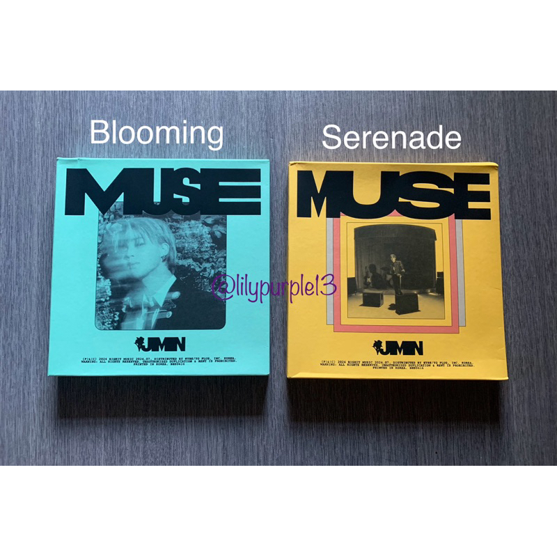 BTS JIMIN MUSE SOLO ALBUM UNSEALED LOOSE | Shopee Malaysia