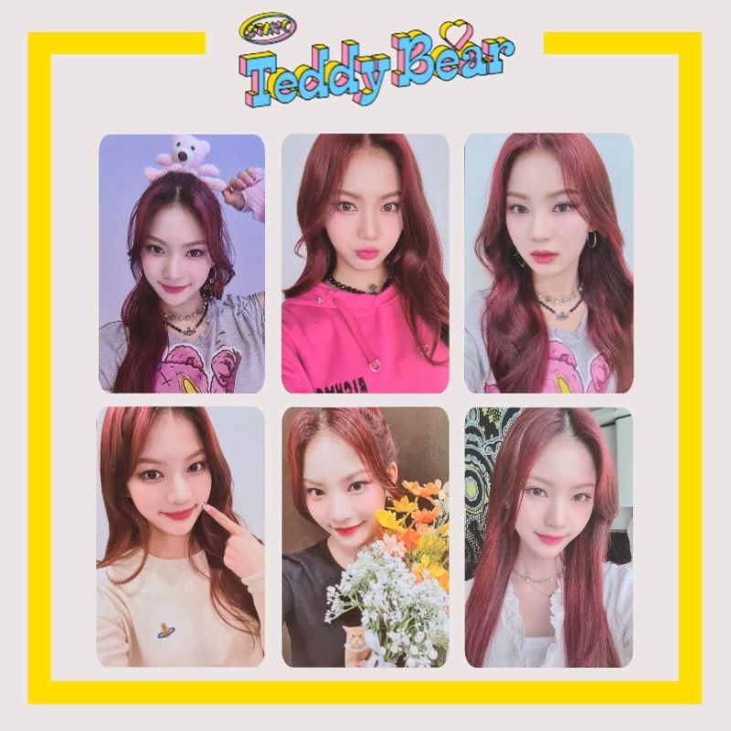 STAY C ISA TEDDY BEAR POB PHOTOCARD | Shopee Malaysia