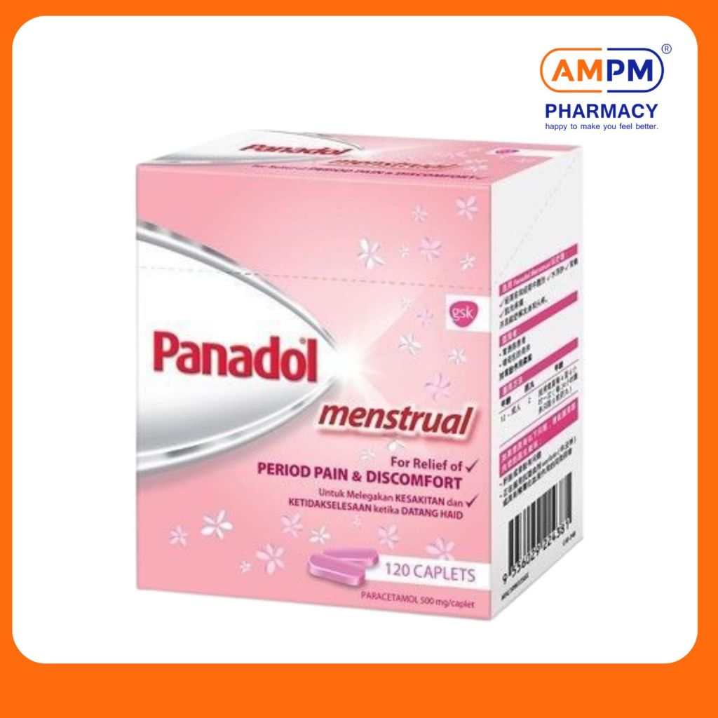 PANADOL Menstrual Tablet (120's) | Shopee Malaysia