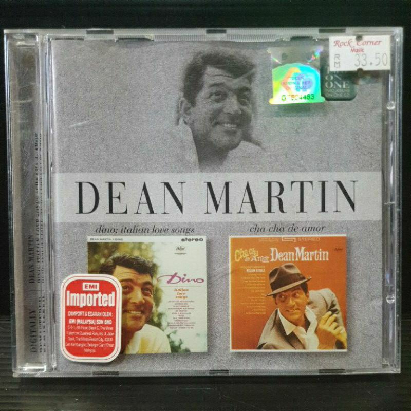 Dean Martin - Italian Love Songs / Cha-cha de amor | Shopee Malaysia