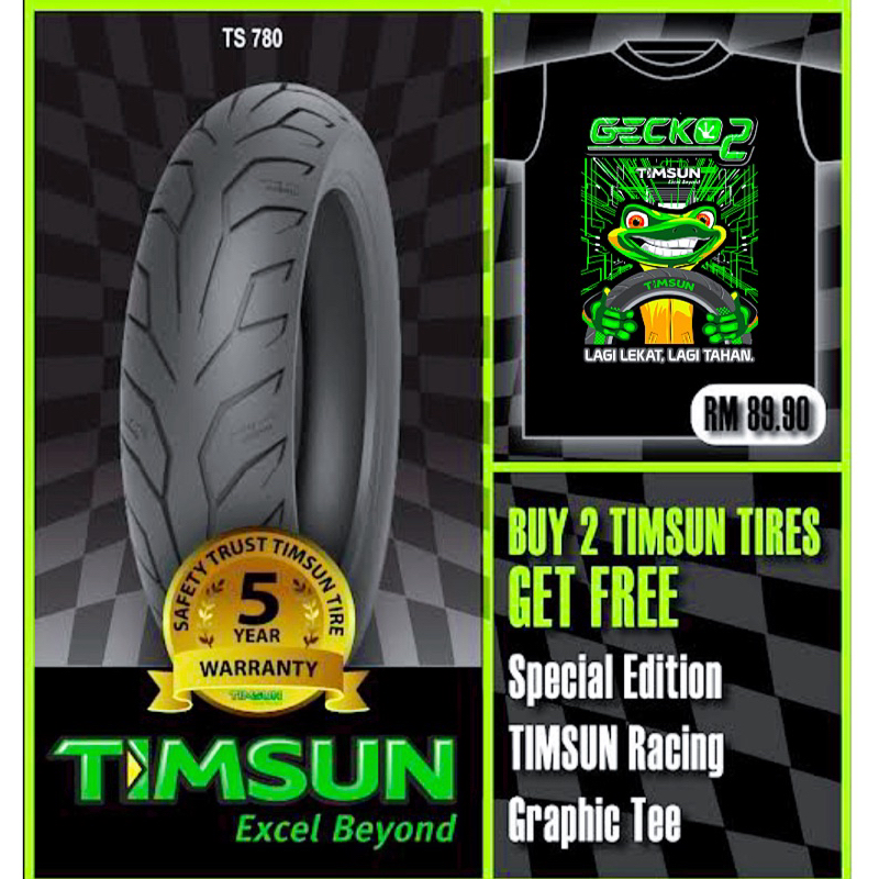 Timsun Tire Super Sport Series TS-780 BUY 2 FREE 1 T-SHIRT LIMITED ...