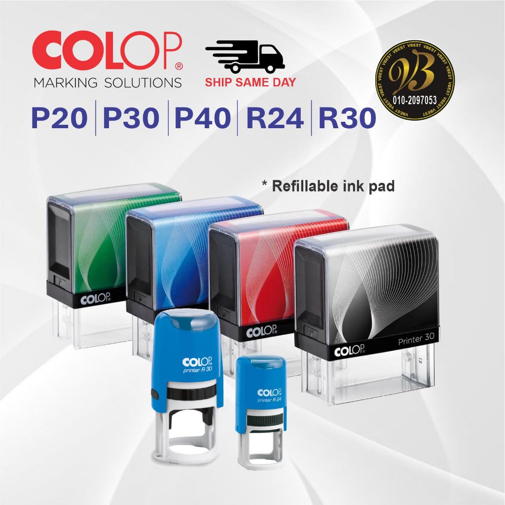 COLOP PRINTER / RUBBER STAMP / READY STOCK ) | Shopee Malaysia