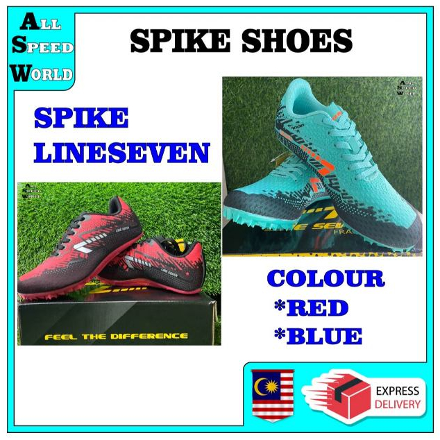 KASUT SPIKE L 7 / SPIKE LINESEVEN SHOES / SPORTS SHOES / KASUT SPIKE ...
