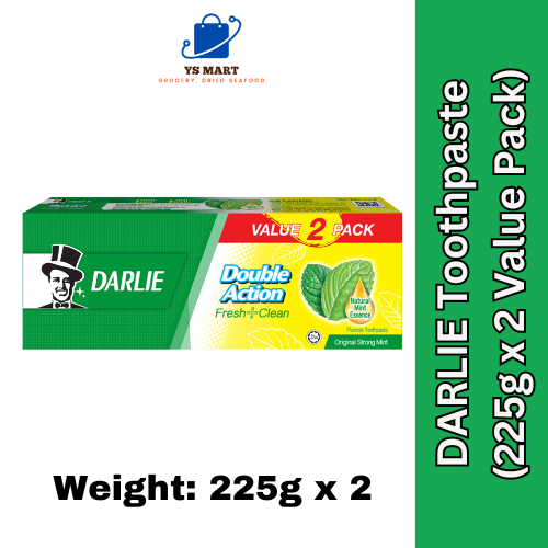DARLIE Double Action Toothpaste (225g x 2) | Shopee Malaysia