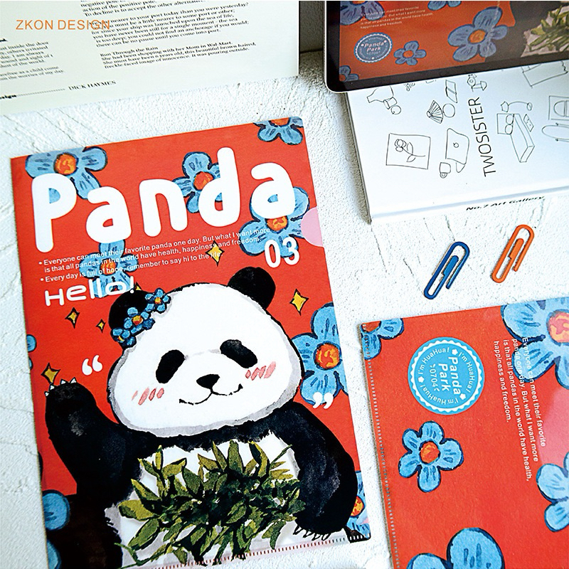 Panda A4 folder (Ready Stock 🇲🇾) | Shopee Malaysia