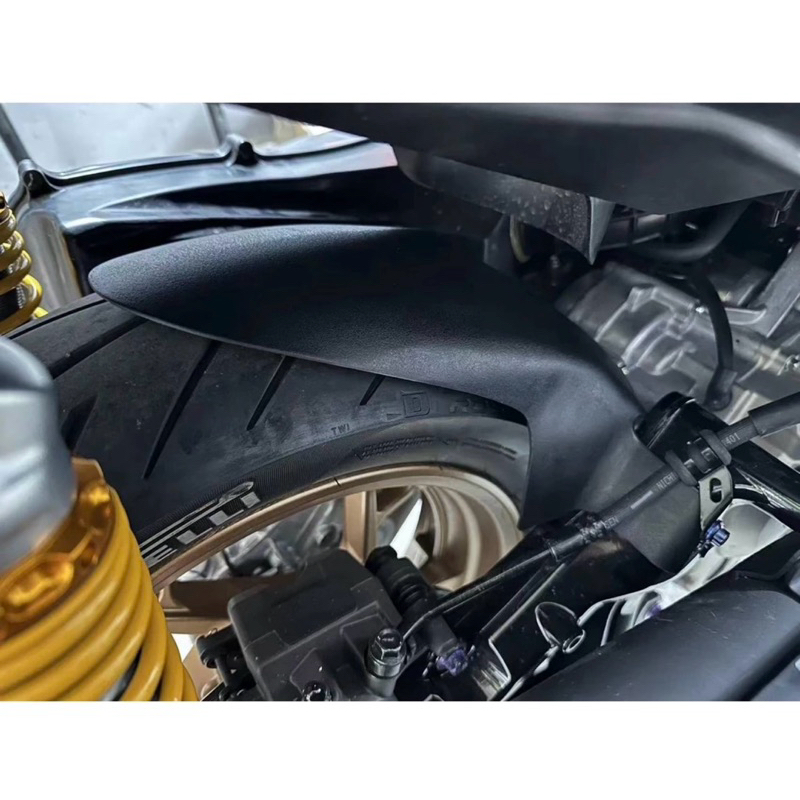 YAMAHA XMAX250 XMAX300 V1 V2 HUGGER REAR CARBON / BLACK XMAX 250 300 ...