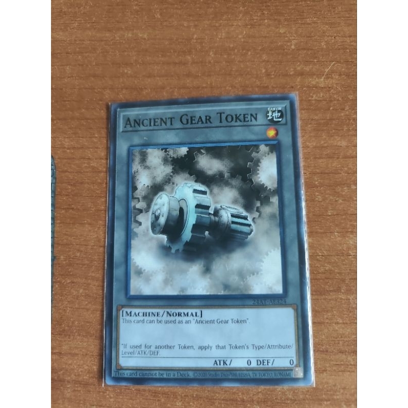 Yugioh: 24AT-AE324 Ancient Gear Token (COMMON) | Shopee Malaysia