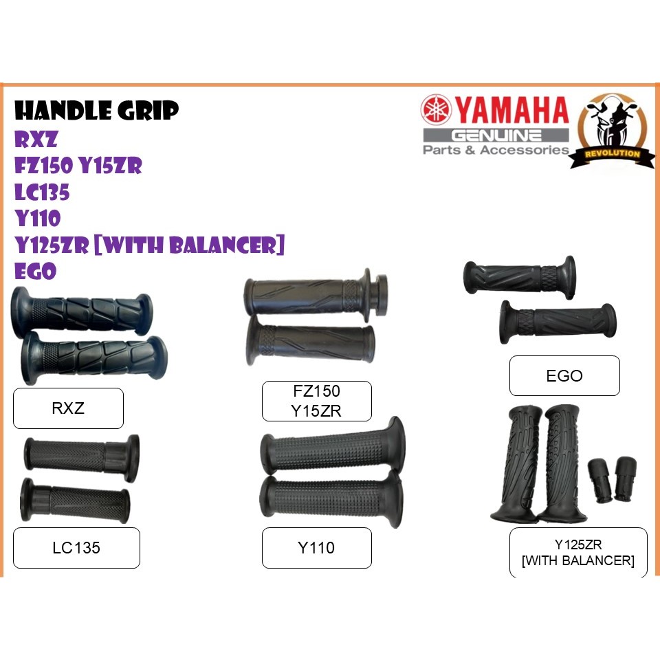 HANDLE GRIP THROTTLE GRIP YAMAHA Y125 Z Y125ZR Y125 Y125Z EGOS EGO S ...
